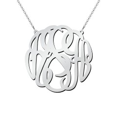 Monogram Necklaces, Monogram Charms, Monogram Pendants, Monogram ...