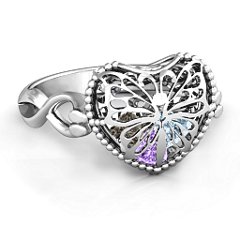 Personalized Caged Rings | Jewlr | Jewlr