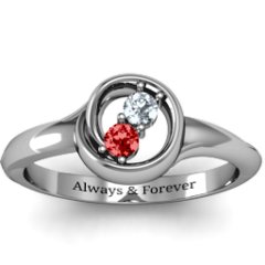 Sterling Silver Eternity Ring | Jewlr