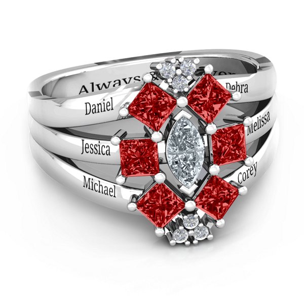 Personalized Family Rings | Handcrafted Just For You | Jewlr | Jewlr