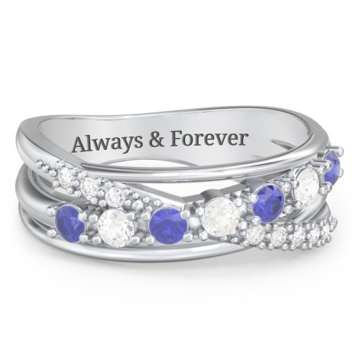 Birthstone Rings - Personalizable and Engravable | Jewlr