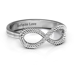 Custom Infinity Rings | Personalized & Engraved | Jewlr | Jewlr