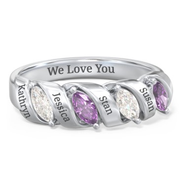 Custom & Personalized Family Rings | Jewlr | Jewlr