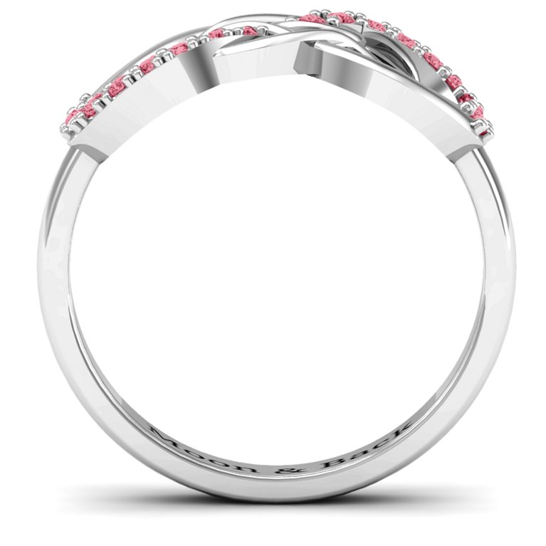 Everlasting Infinity Ring with Gemstones | Jewlr