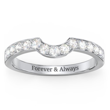 U-Shape Shadow Ring | Jewlr