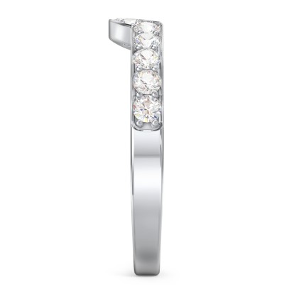 U-Shape Shadow Ring | Jewlr