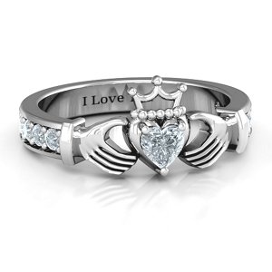 Daughters Rings With Custom Gemstones And Engravings | Jewlr