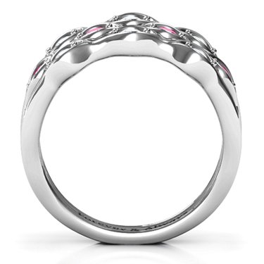 3 Tier Wave Ring | Jewlr