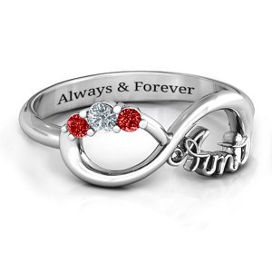 Custom Infinity Rings | Personalized & Engraved | Jewlr | Jewlr