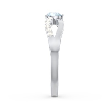 Split Shank Heart Promise Ring | Jewlr