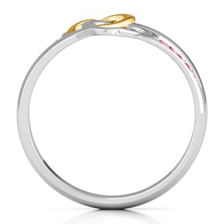 Forever Linked Hearts Ring | Jewlr