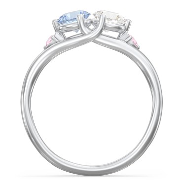 Darling Duo Double Gemstone Ring | Jewlr