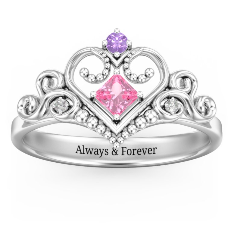 Fairytale Princess Tiara Ring | Jewlr
