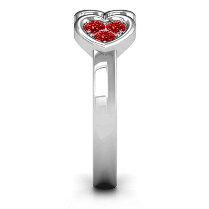 Heart To Heart Wraparound Ring | Jewlr