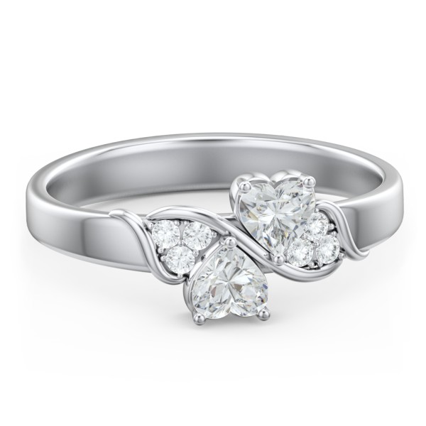 Custom Promise Rings With Gemstones and Engravings | Jewlr