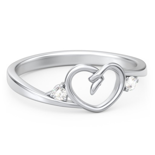 Personalized Heart Rings | Handcrafted Just For You | Jewlr | Jewlr
