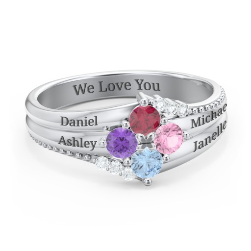 Personalized Family Rings | Handcrafted Just For You | Jewlr | Jewlr