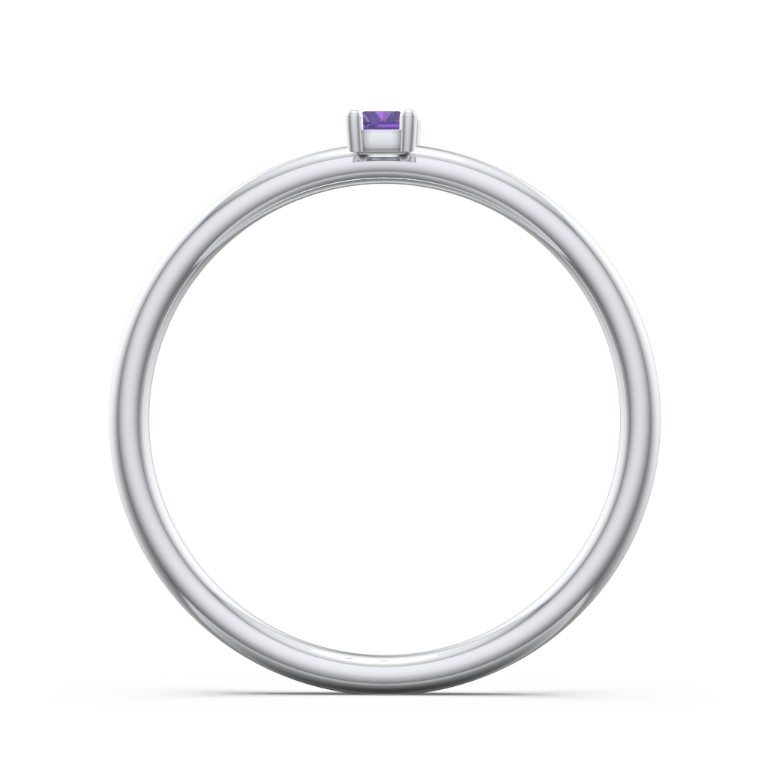 Vertical Baguette Stackable Ring | Jewlr