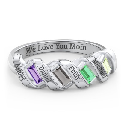 Shop Custom & Personalized Family Rings | Jewlr