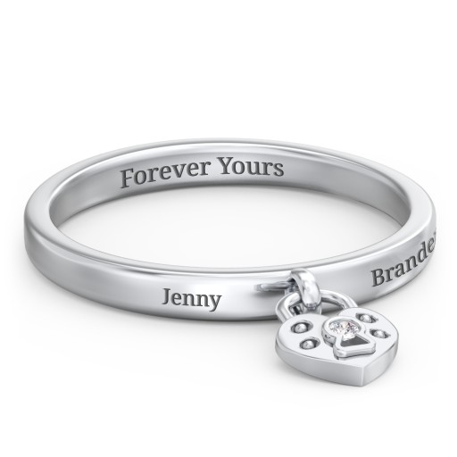 Promise Ring For Your Girlfriend - Personalized by you | Jewlr