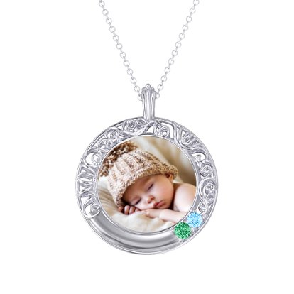 Shop Custom & Personalized Photo Necklaces | Jewlr