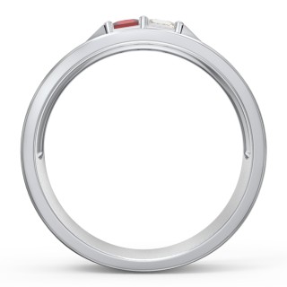 Men's Timeless Two Stone Ring | Jewlr