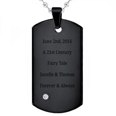 Custom Dog Tag Necklaces for Men | Jewlr