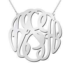 Monogram Necklaces, Monogram Charms, Monogram Pendants, Monogram ...