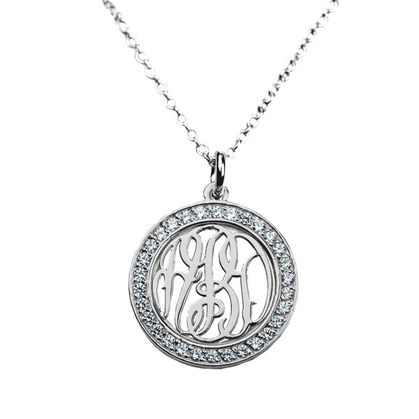 Monogram Necklaces, Monogram Charms, Monogram Pendants, Monogram ...