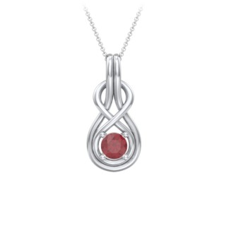 Infinity Love Knot Pendant | Jewlr