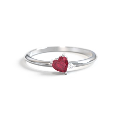 Personalized Heart Rings | Engraved Heart Rings | Jewlr