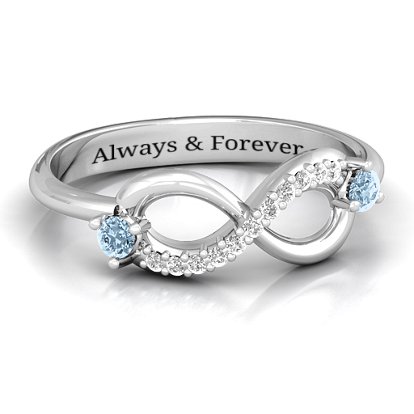 Custom Daughter's Rings from Mom & Dad | Jewlr